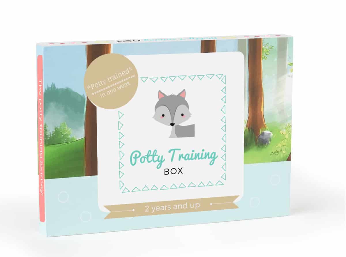 Potty Training Box (British version) - Potty Training for toddlers